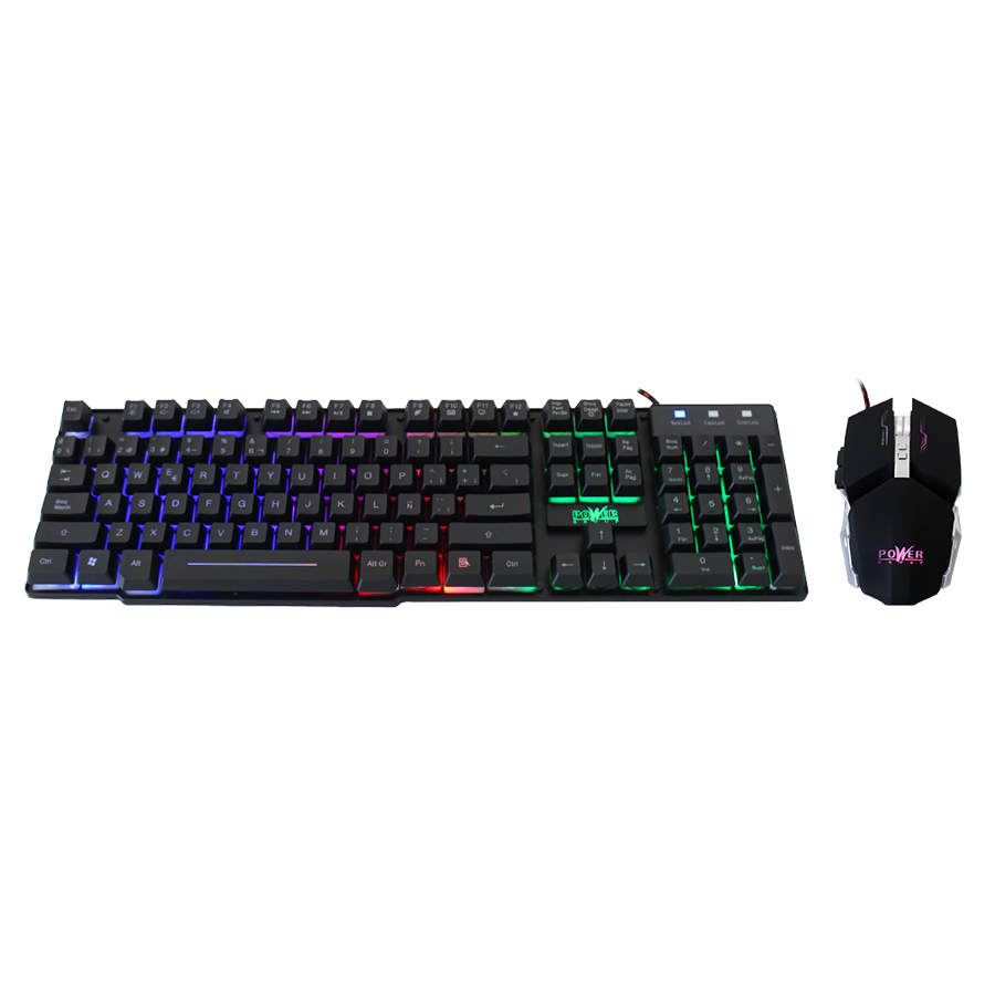 TECLADO + MOUSE POWER GROUP GAMING GC-801